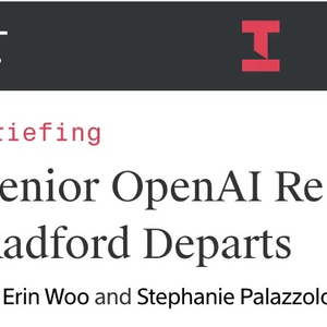OpenAI 元老级人物 Alec Radford 被曝离职，前两代 GPT 作者均已出走_手机新浪网