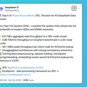 一文详解：DeepSeek 第五天开源的 3FS 文件系统_手机新浪网