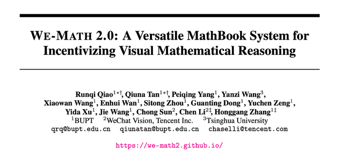 We-Math 2.0：全新多模态数学推理数据集 × 首个综合数学知识体系|Qwen|OpenAI|图像|模型|知识点_新浪新闻
