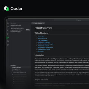 阿里 Qoder 新升级，Repo Wiki 支持共享、编辑和导出_手机新浪网