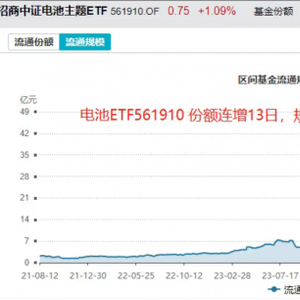 固态+钠电再获突破！电池ETF(561910)连续13日狂揽28亿！_手机新浪网