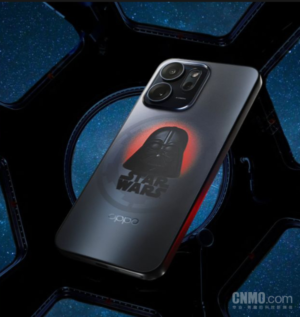OPPO Reno 14F暗黑版外观正式揭晓 11月15日发布|达斯·维达|CNMO|星球大战|骁龙6 Gen1|OPPO Reno14_新浪新闻