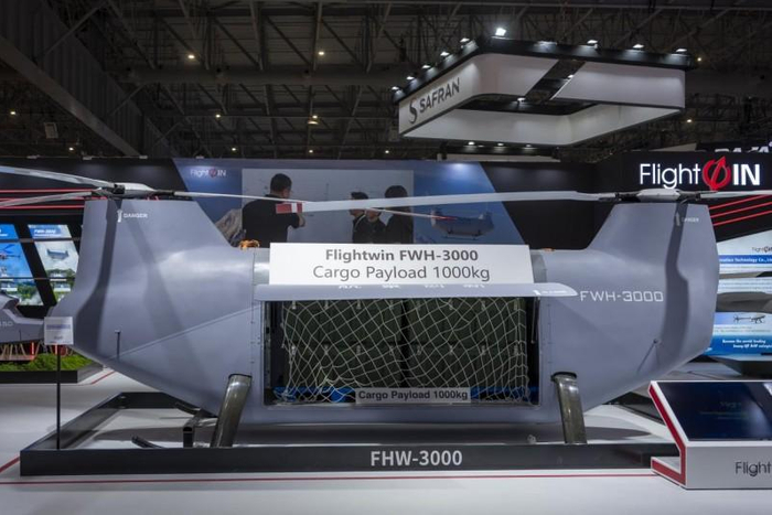 中国航景创新携200公斤-2.5吨级无人机亮相迪拜，聚焦物流与应急领域合作|直升机|无人机|迪拜_新浪新闻