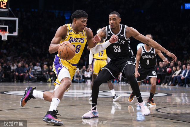 [NBA]篮网121-104大胜湖人 欧文26分威少准三双_新浪图片