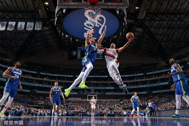 [NBA]独行侠117-112击败开拓者 东契奇42+13+10_新浪图片