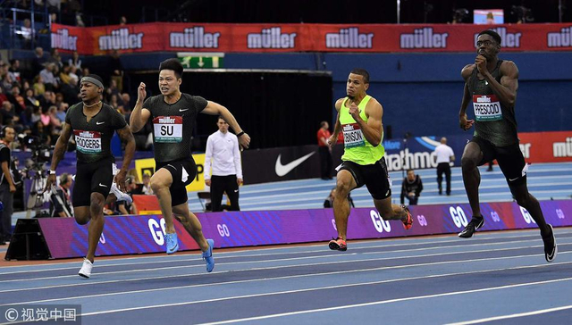 田联室内巡回赛伯明翰站男子60米：苏炳添6秒47夺冠_新浪图片