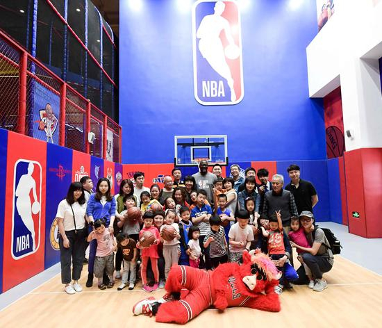 全球首座NBA中心在华开业 传奇名宿到场助阵_手机新浪网
