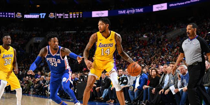 莺歌致命三分球哥准三双 湖人客场复仇克76人_手机新浪网