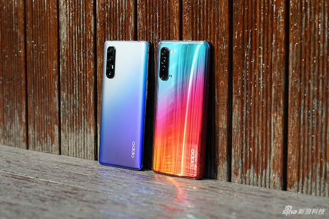 OPPO Reno3 Pro图赏：90Hz曲面打孔屏 手感细腻_新浪图片