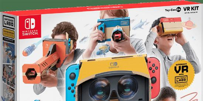 任天堂发布Labo VR：Switch秒变VR眼镜_手机新浪网