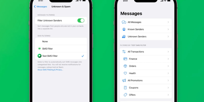 为垃圾短信分类：iOS 16的短信过滤API支持更多信息类别_手机新浪网