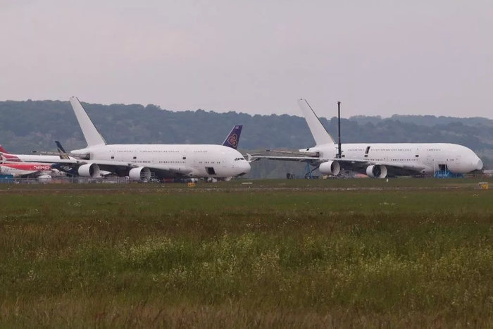 交付十二年后，首架商用A380完成拆解回收