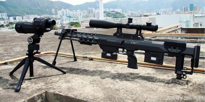 世界上第一把同时配两个弹匣的高精狙：德国DSR狙中新秀_手机新浪网