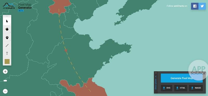 Pixel Map Generator : 做 PPT 必备！简单就能生成好看地理图表 #Web