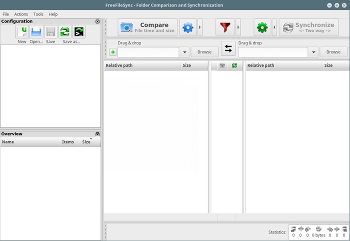 FreeFileSync：在 Ubuntu 中对比及同步文件