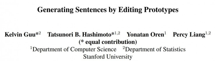 先打草稿可以生成更高质量的文本，Percy Liang新论文广受赞誉_手机新浪网