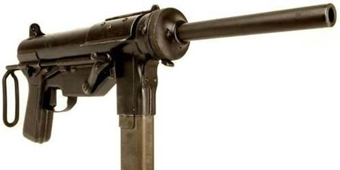 结构简单易于控制 很快就得到美军士兵们信赖的M3冲锋枪_手机新浪网