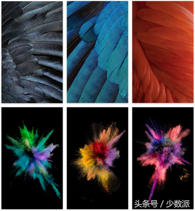 iOS 这些经典的自带壁纸，每一张都可以让你反复使用__财经头条__新浪财经