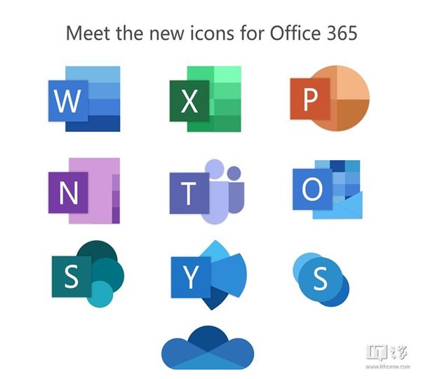 微软Office 365全新图标，附替换方式__财经头条