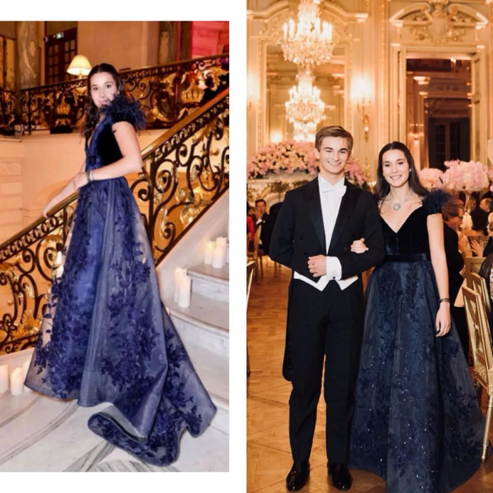 三位中国姑娘走进了巴黎世界名媛舞会……