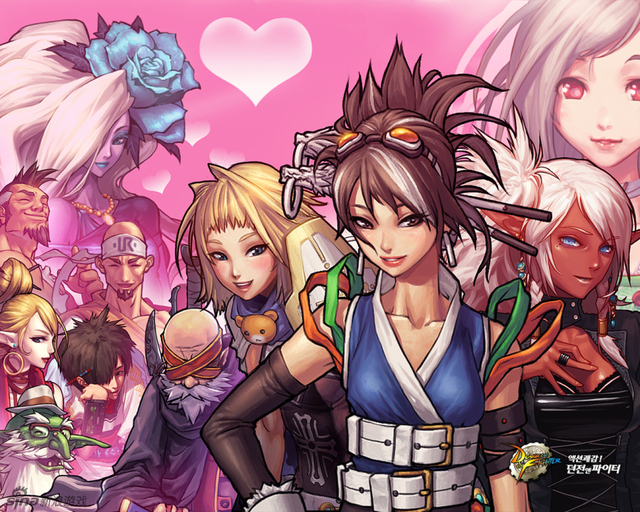 韩服DNF《地下城与勇士》高清官方壁纸_新浪图片