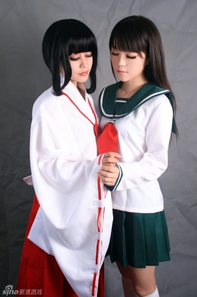 犬夜叉 甜美艾拉COS日暮戈薇_新浪图片