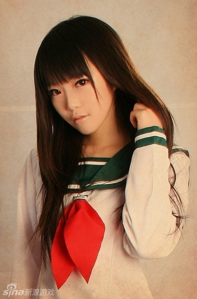 犬夜叉 甜美艾拉COS日暮戈薇_新浪图片