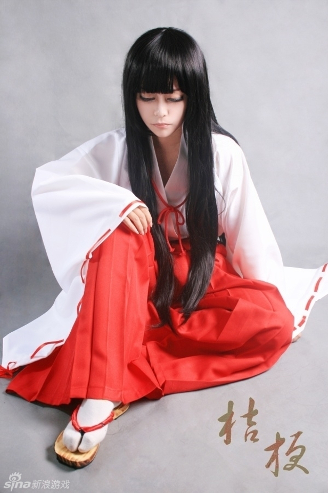 犬夜叉 甜美艾拉COS日暮戈薇_新浪图片