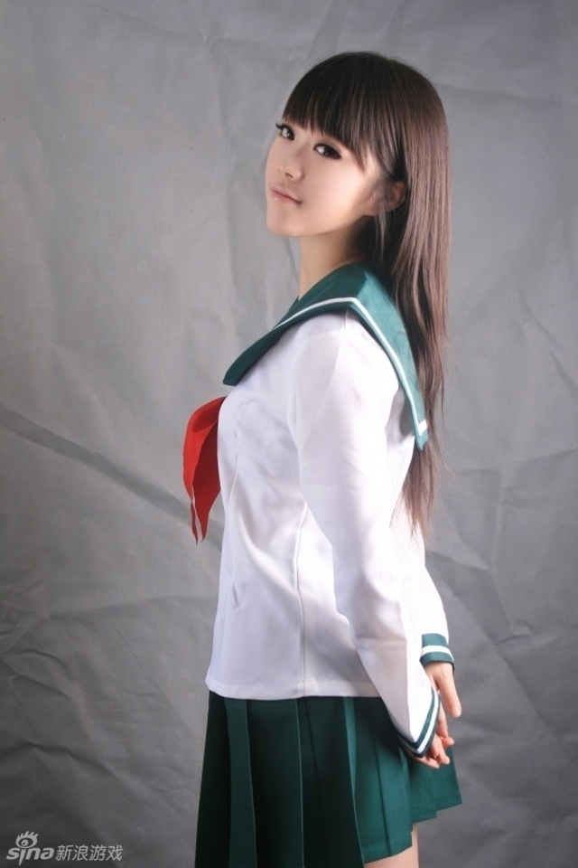 犬夜叉 甜美艾拉COS日暮戈薇_新浪图片