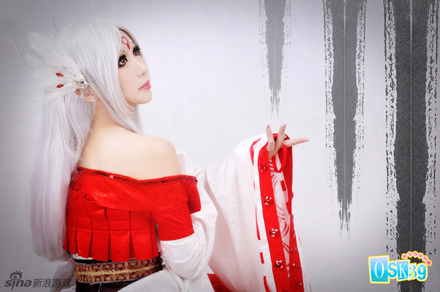 OSK39成员彩儿 《大神OKAMI》濡神_新浪图片