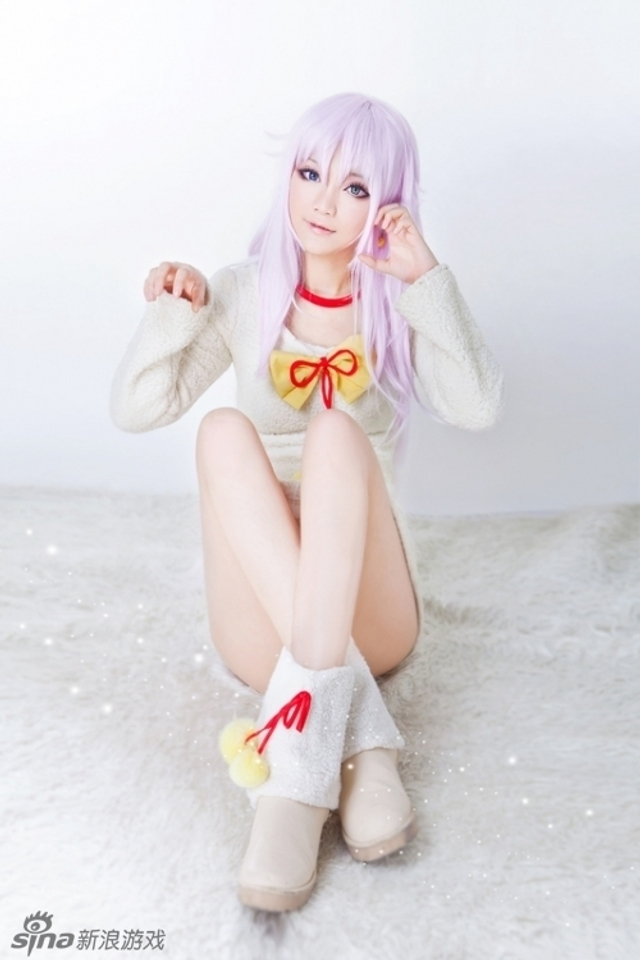 太有爱了！EVA少女爻爻鹤儿 K猫COS欣赏_新浪图片