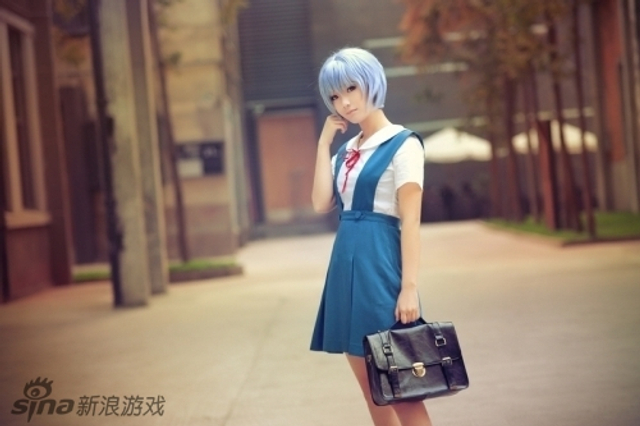 太有爱了！EVA少女爻爻鹤儿 K猫COS欣赏_新浪图片