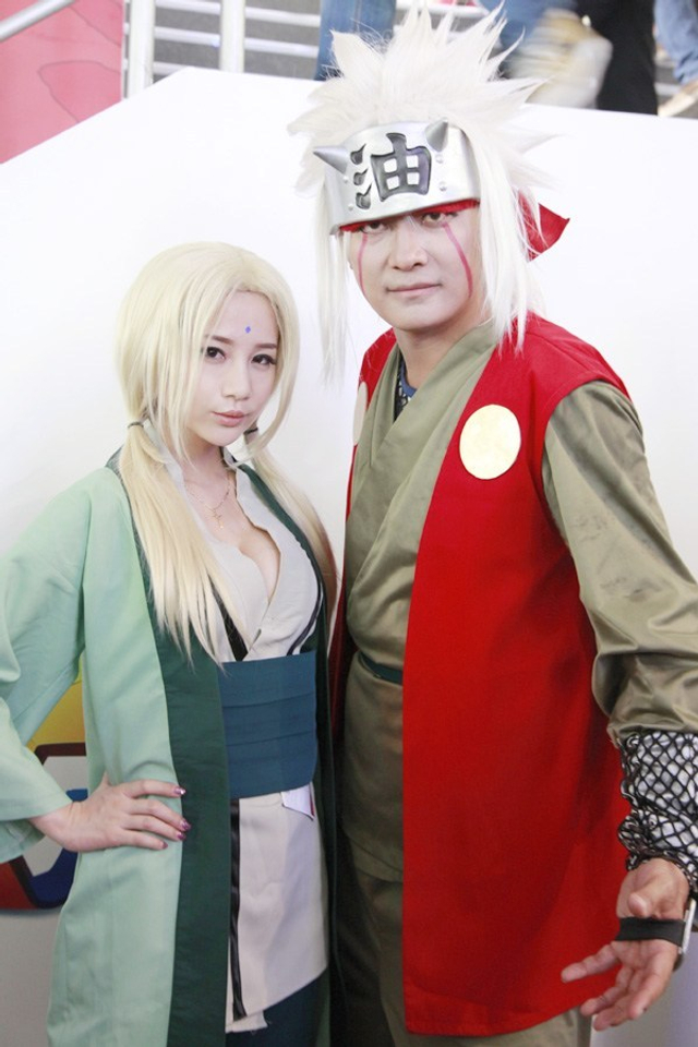 LOL美女解说伊芙蕾雅现身CJ cos照曝光_新浪图片