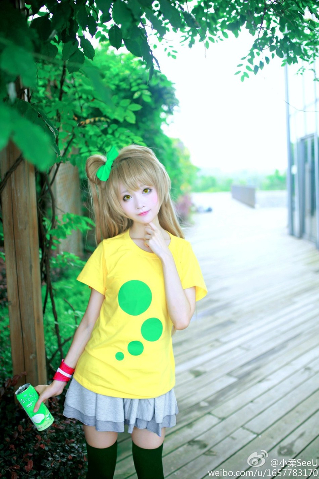小柔SeeU 粉嫩萝莉Coser爆照_新浪图片