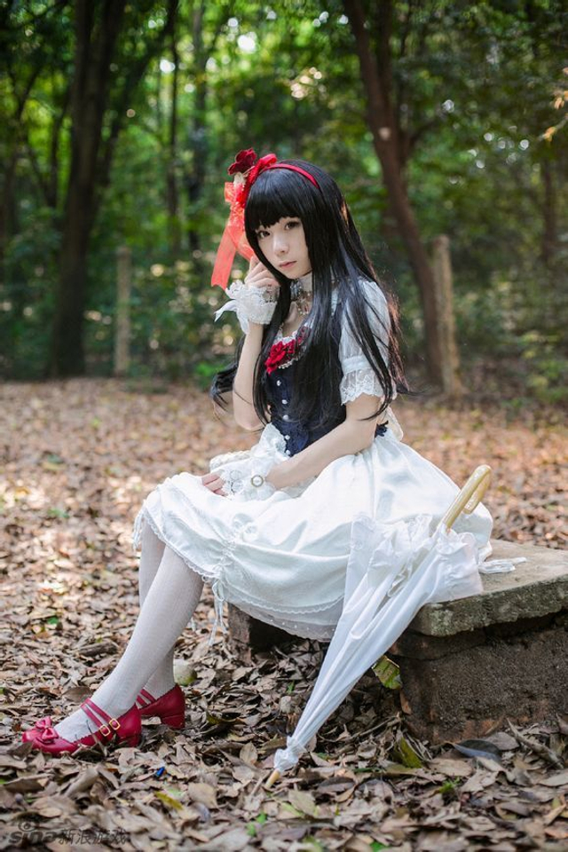 黑丝吊带！女装430友情cos日系魔法少女_新浪图片