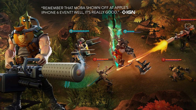 《虚荣Vainglory》游戏高清截图_新浪图片