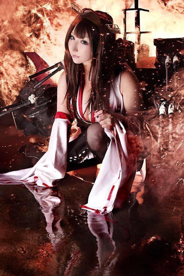 日本胸器女王福利Cos美图 无敌乳量酷爱舰娘_新浪图片