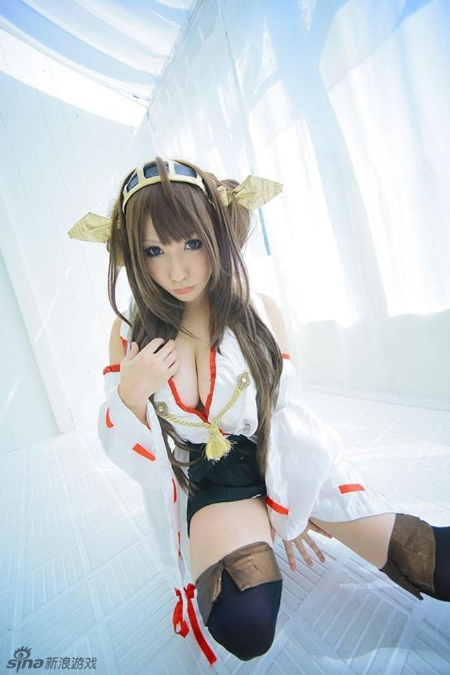 日本胸器女王福利Cos美图 无敌乳量酷爱舰娘_新浪图片
