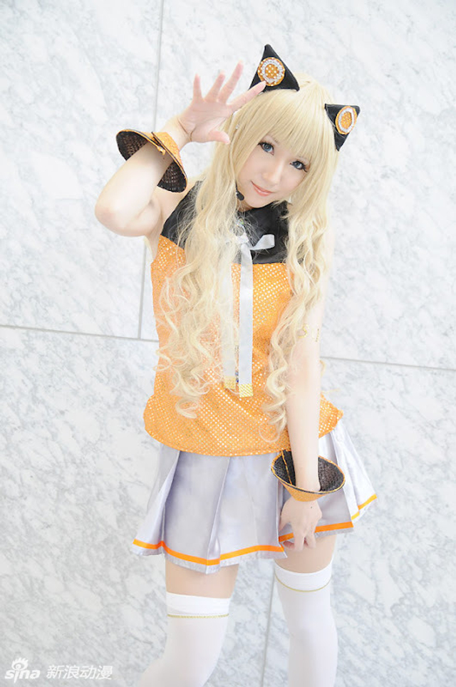 韩国初音SeeU可爱甜美COS集_新浪图片