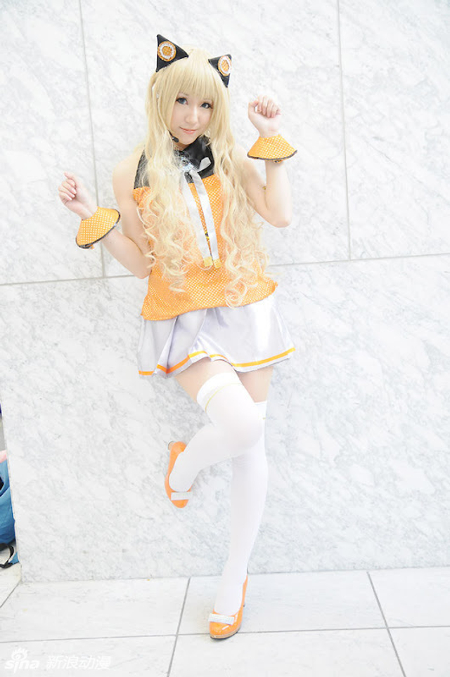 韩国初音SeeU可爱甜美COS集_新浪图片