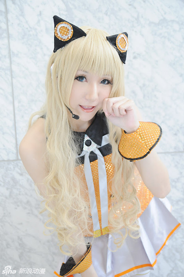 韩国初音SeeU可爱甜美COS集_新浪图片