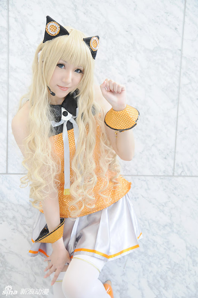 韩国初音SeeU可爱甜美COS集_新浪图片