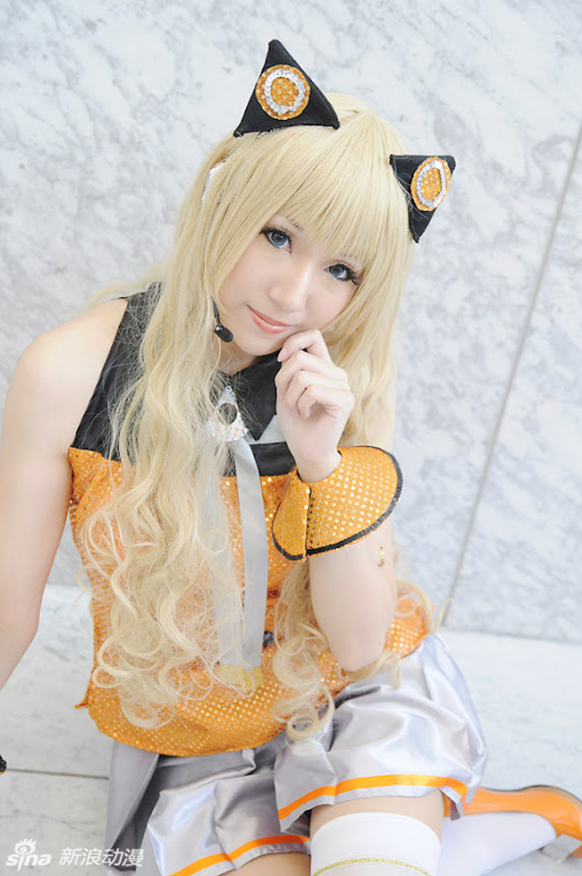 韩国初音SeeU可爱甜美COS集_新浪图片