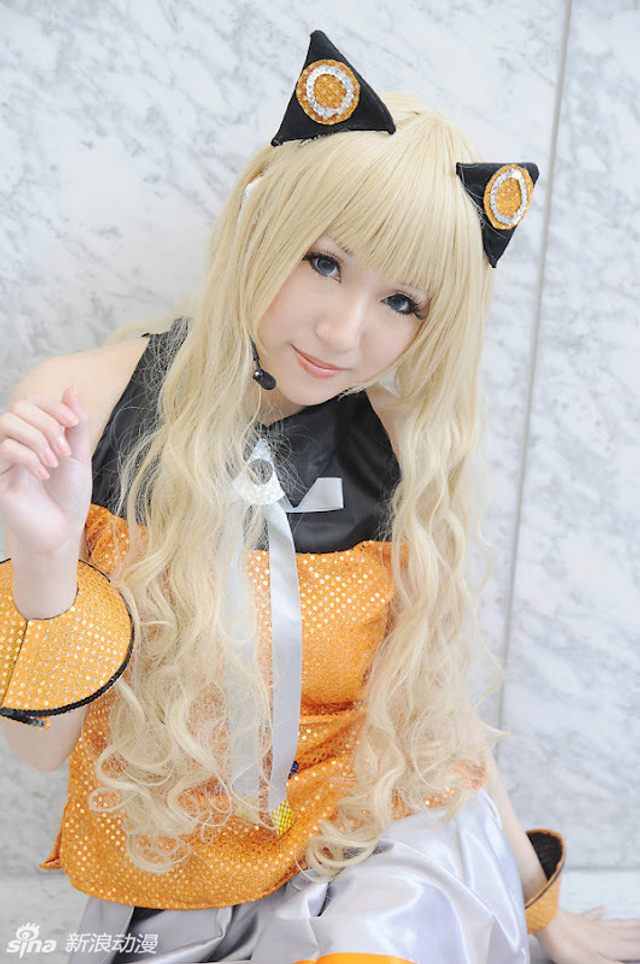 韩国初音SeeU可爱甜美COS集_新浪图片