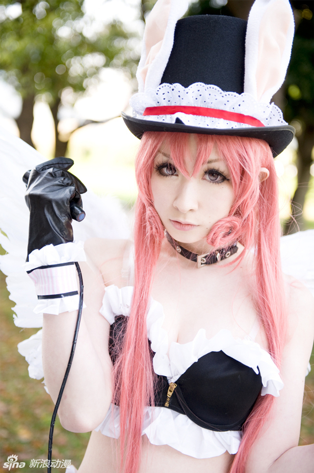 黑丝皮鞭兔耳比基尼，死神原来也这么性感_新浪图片