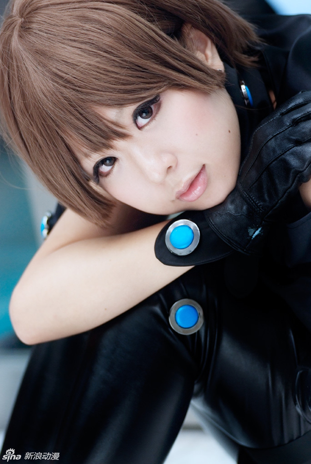 杀戮都市Gantz岸本惠，超性感镂空装扮COS_新浪图片