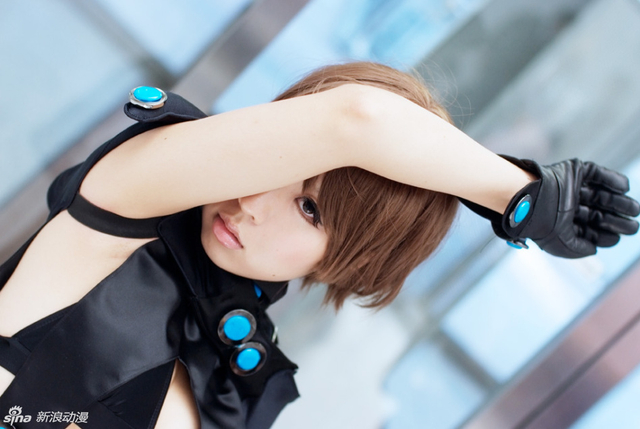 杀戮都市Gantz岸本惠，超性感镂空装扮COS_新浪图片