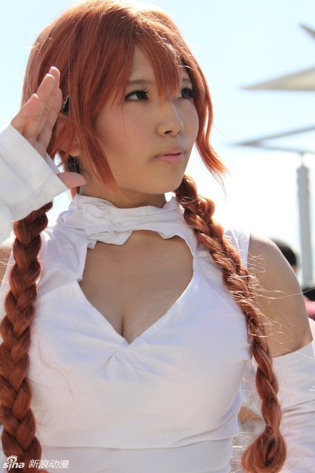c82清凉性感风格cos欣赏，美腿美胸周末福利_新浪图片