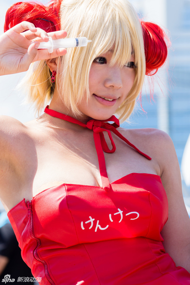 c82清凉性感风格cos欣赏，美腿美胸周末福利_新浪图片