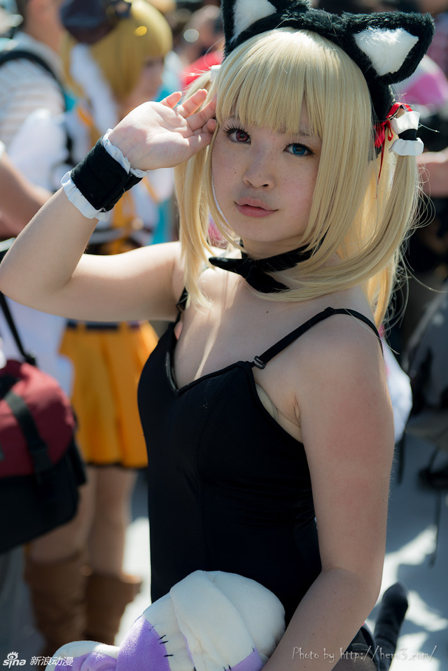 清凉性感美腿纤腰更诱人，C82 COS高清精选集_新浪图片